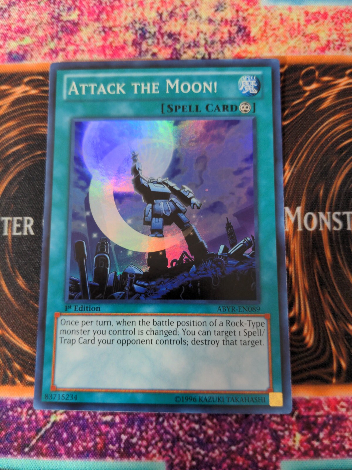 Yu-Gi-Oh! TCG Attack the Moon! Abyss Rising ABYR-EN089 1st Edition ...