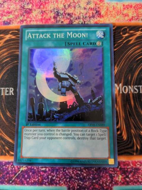 Yu-Gi-Oh! TCG Attack the Moon! Abyss Rising ABYR-EN089 1st Edition ...