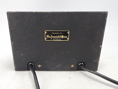 Vintage Teletype AP News Associated Press R4050 Power Supply Box AS IS ...