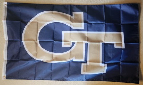 Georgia Tech NCAA Football Flag Double Side Print 3x5 Ft W/ Grommets | eBay