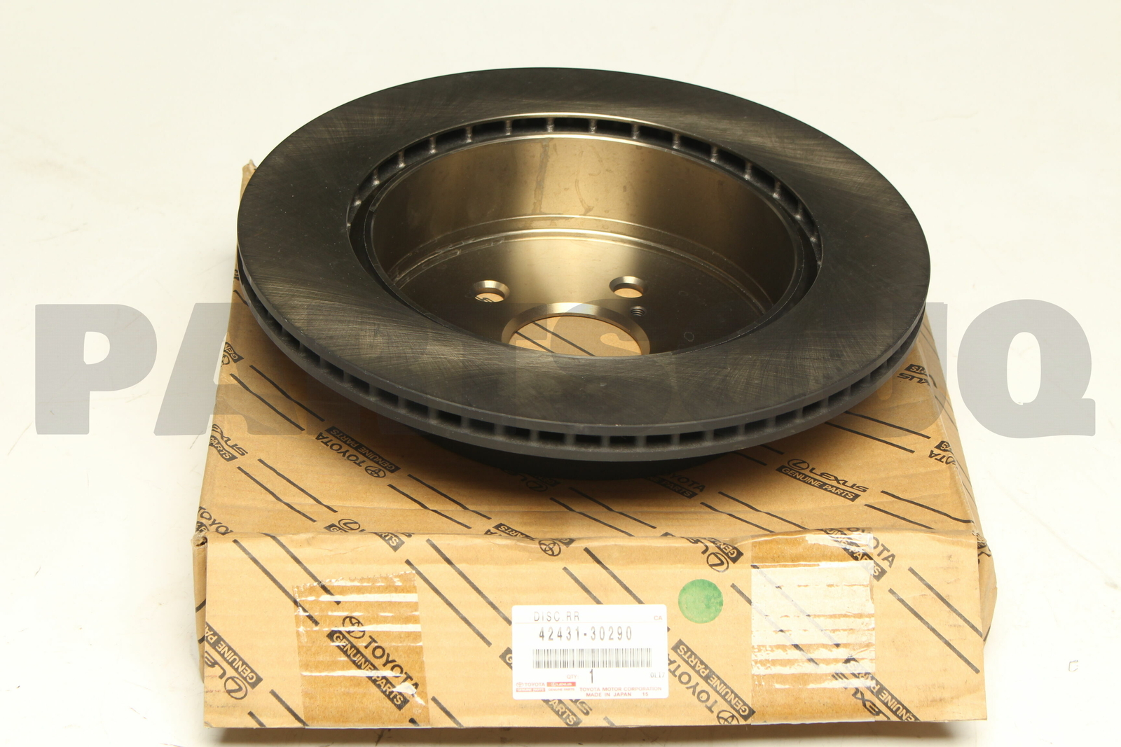 4243130290 Genuine Toyota DISC, REAR 42431-30290 | eBay