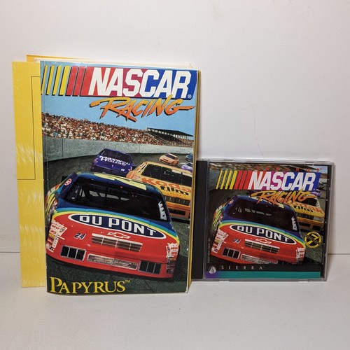 NASCAR Racing (Sierra, 1996) PC Racing Game w/ Track Pack and Manual | eBay