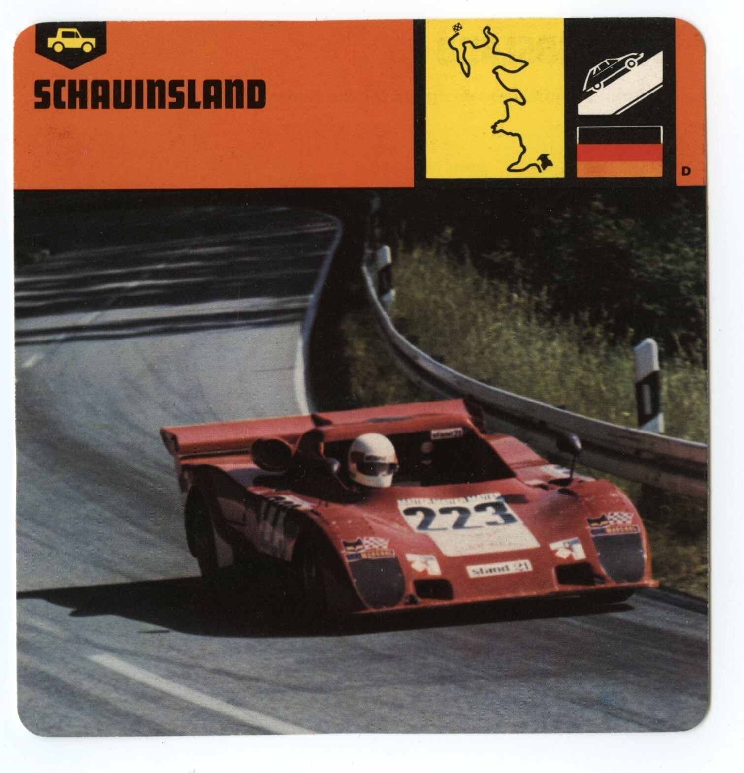 Schauinsland - Hill Climb Race Edito Service SA Auto Rally Card | eBay