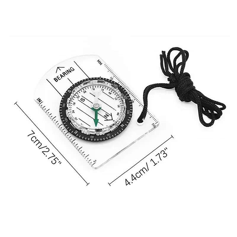 Outdoor Tactical Compass Sport Camping Hiking Compass Survival Compass ...