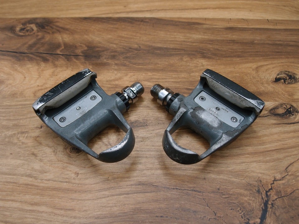 road bike clips style pedals Shimano PD-6402 VIA Japan Shimano 600 | eBay