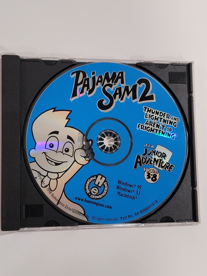 Pajama Sam 2: Thunder And Lightning Aren’t So Frightening (PC, 1998 ...