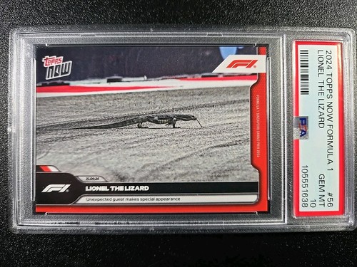 PSA 10 Lionel The Lizard Singapore Grand Prix 2024 Formula 1 F1 Topps ...