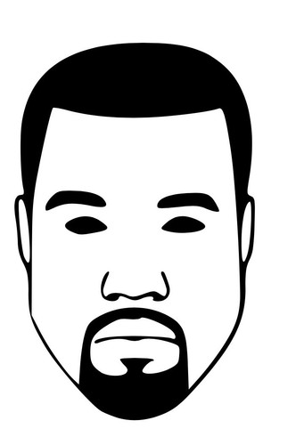 Kanye West Yeezy Yeezus Vinyl Decal Laptop Stickers Car Yeti Sticker ...