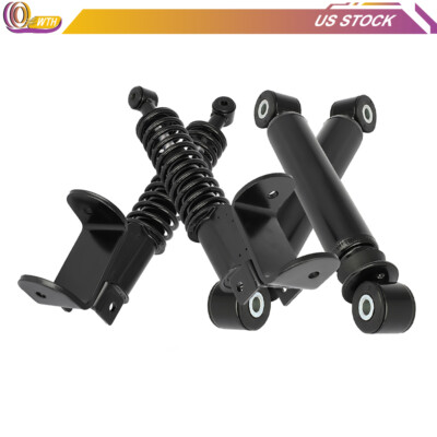 For Electric RXV 2008+ and EZGO Gas Front Shock LH+RH & 2 Rear Shock ...