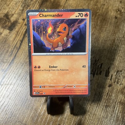 Pokemon CHARMANDER SVP 047 - Pokemon 151 - HOLO PROMO - MINT | eBay