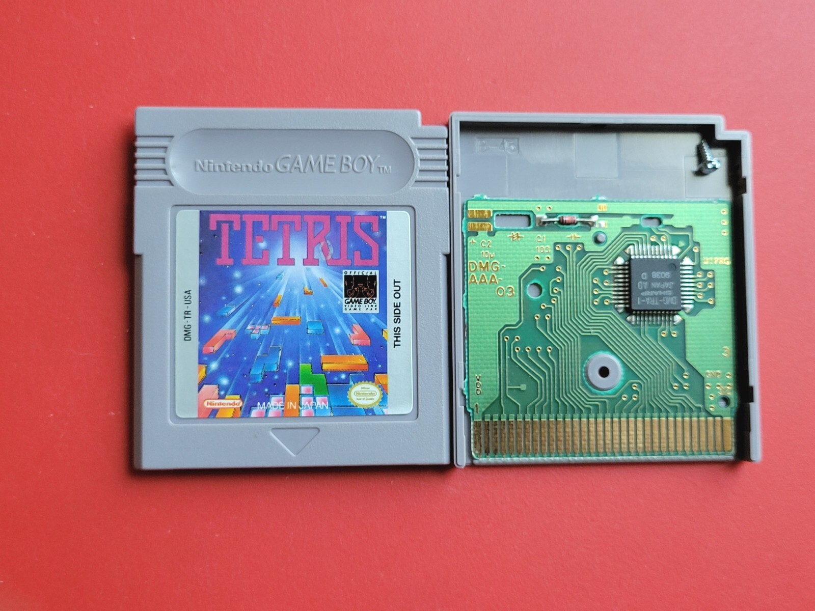 Tetris Nintendo Game Boy Original DMG-TR-USA *Authentic* Fast Shipping ...