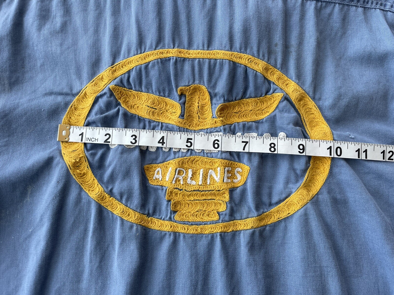 1960s Chainstitch Mechanic Work Shirt vtg Continental… - Gem