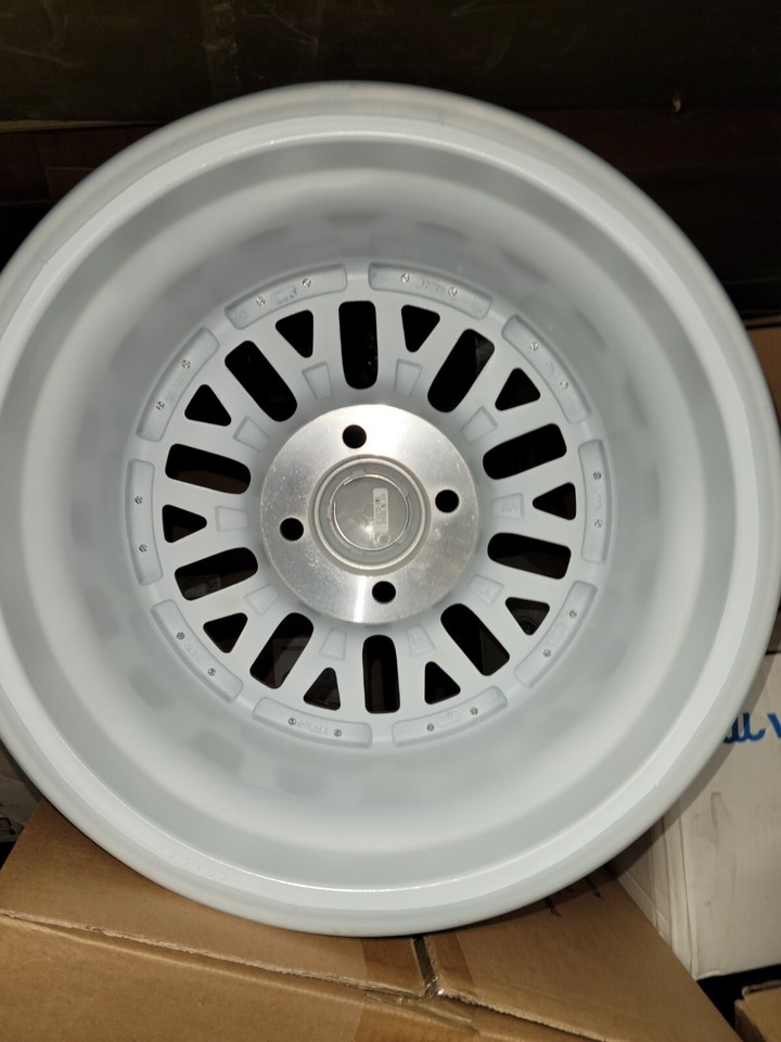 15 inch CCW STYLE REPS WHEEL RIM FITMENT 15X8 +0 OFFSET 4X100 White ...