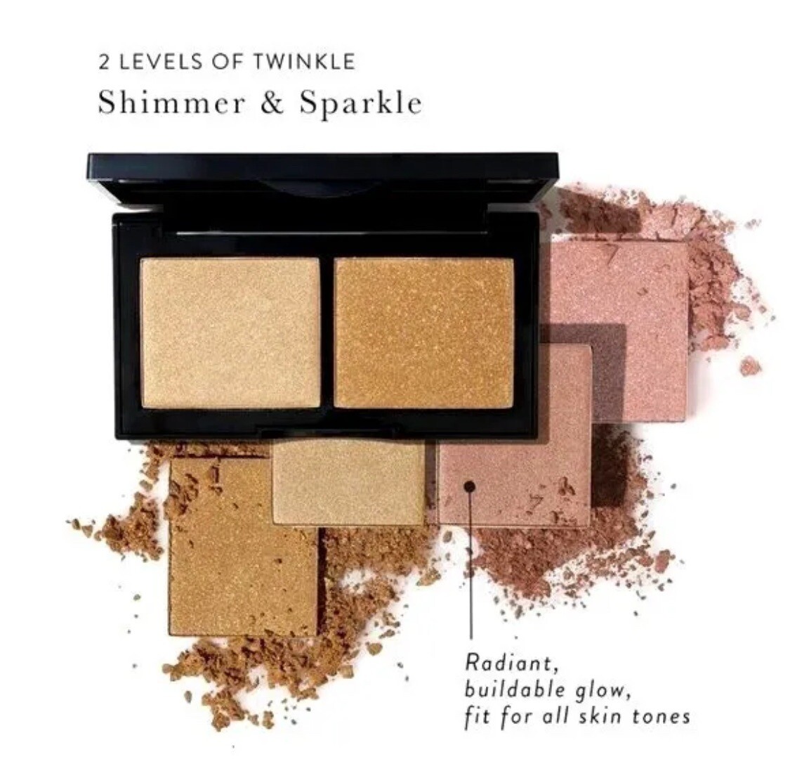 LAURA GELLER Hi-Def Glow Illuminator Duo - Heart of Gold - NIB - Fast ...