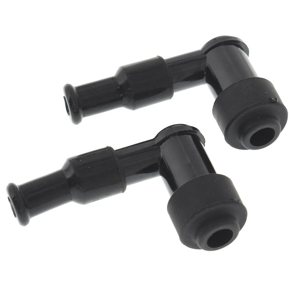 90 Degree Spark Plug Boot Cap Cover Resistor For Snowmobile ATV ...