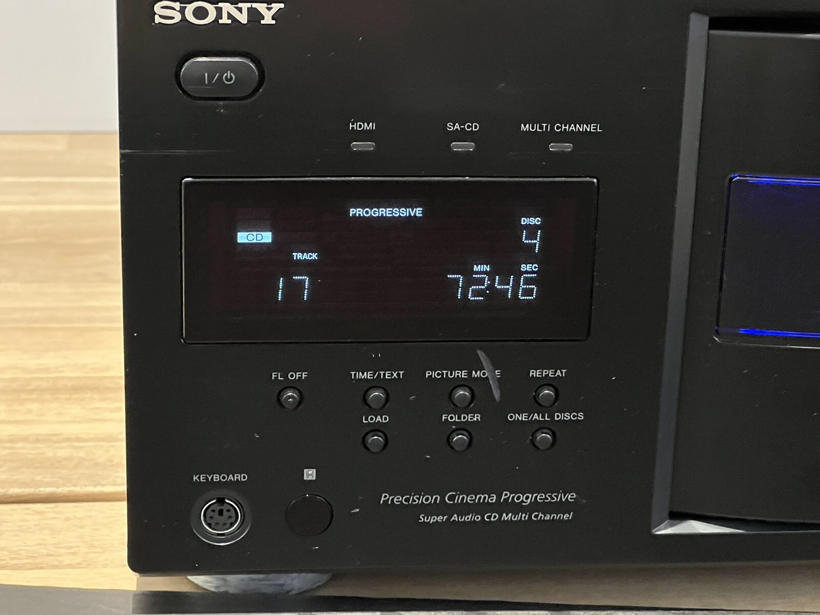 Sony DVP-CX995V 400 Disc Player SACD/DVD/CD * Tested * New Belts * No ...