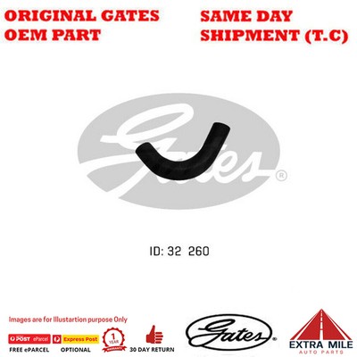 Gates Curved Radiator Hose For BEDFORD CF B28 2.8L, B33 3.3L - 05-0031 ...