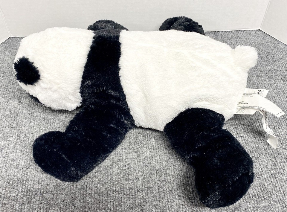 IKEA Plush Panda Bear 12" KRAMIG Soft Stuffed Animal Baby Toy Floppy ...