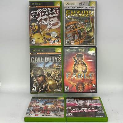 Lot of 8 Microsoft Original Xbox Games | eBay