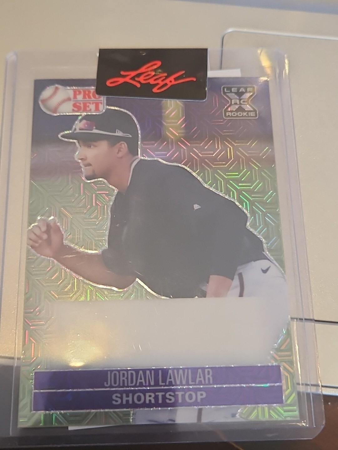 Jordan Lawlar 1/1 one of one Baseball card Mlb Rookie Rc Leaf Trading ...