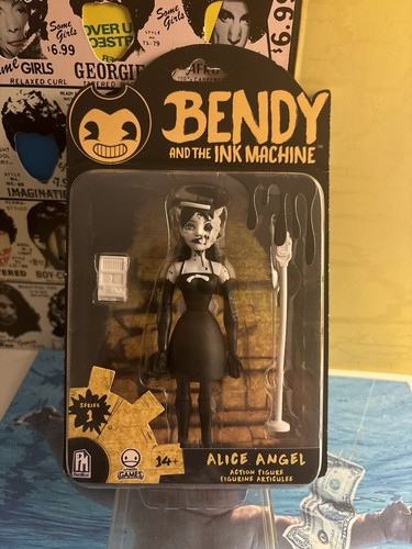 Bendy and the Ink Machine Series 1 Goth Action Figure Alice Angel New ...
