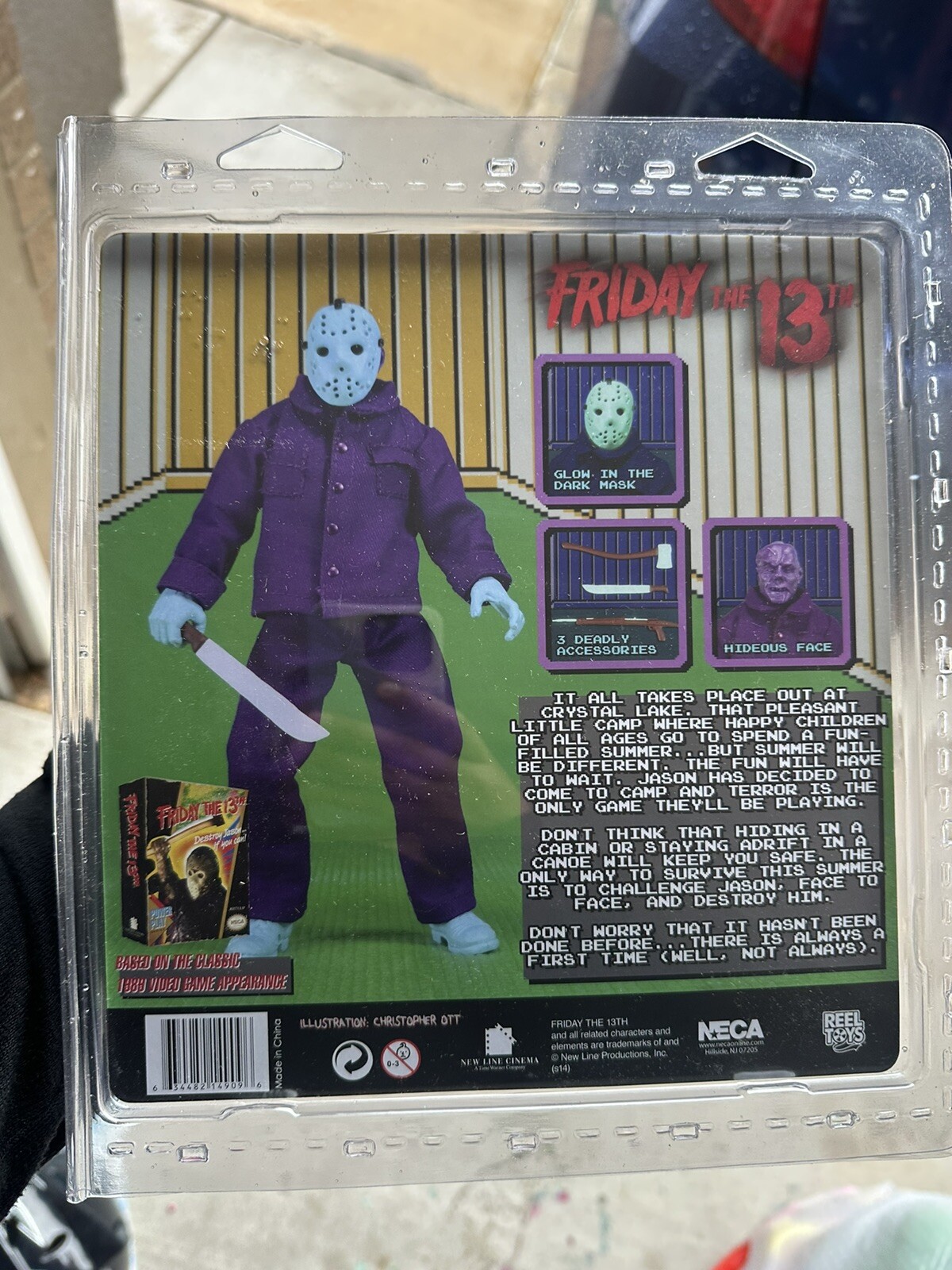NECA Friday the 13th: Jason Classic Retro Action Figure | eBay