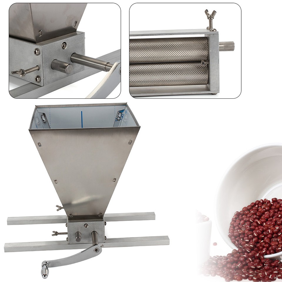 4 L Handcrank Grain Crusher Food Wheat Cereal Grinder Hand Mill ...