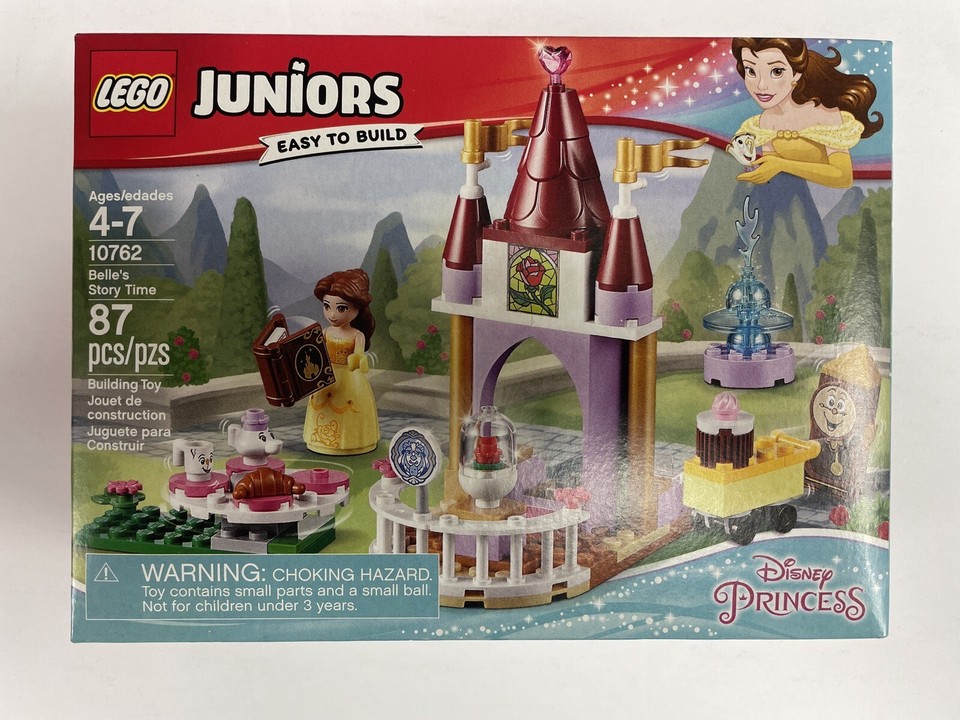 LEGO Belle's Story Time Juniors Disney Princess Beauty Beast 10762 ...
