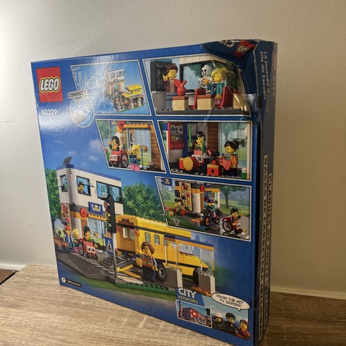 LEGO School Day CITY (60329) Building Kit 433 Pcs Playset Retired Set ...
