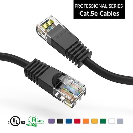 BESTLINK NETWARE 100509BK CAT5E UTP Ethernet Network Booted Cable - 50ft-Black | eBay