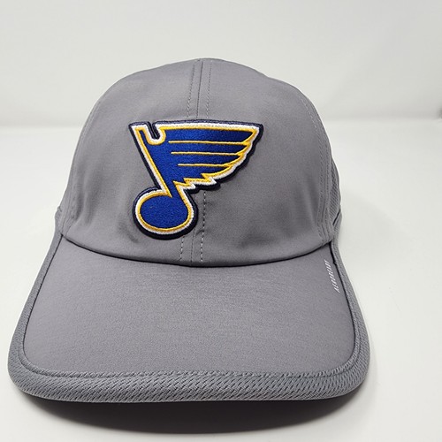 Adidas NHL St. Louis Blues AEROREADY Superlite Cap Hat Gray Mens | eBay