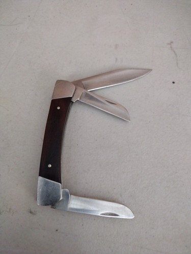 Buck 701 Three Blade Folding Pocket Knife USA #55 | eBay