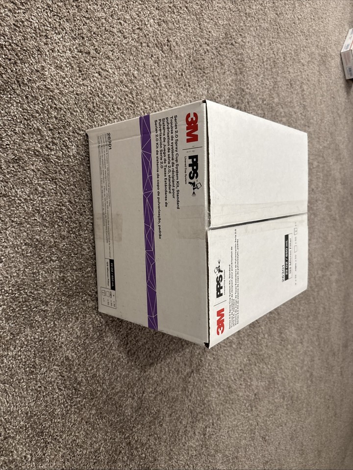 3M 26301 PPS 2.0 Spray Gun Cup, Lids and Liners Kit, 125-Micron Filter ...