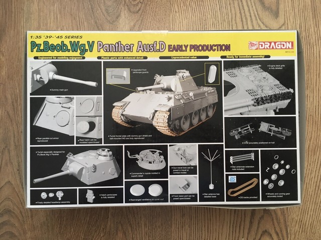 Dragon 6813 Pz.beob.wg.v Ausf.d Early Production 1 35 for sale online ...