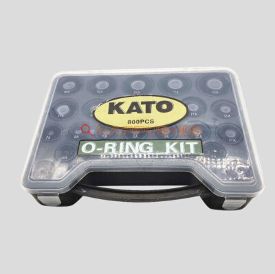 800PCS Excavator O-Ring Repair Kit For KATO Excavator Nitrile Buna O ...