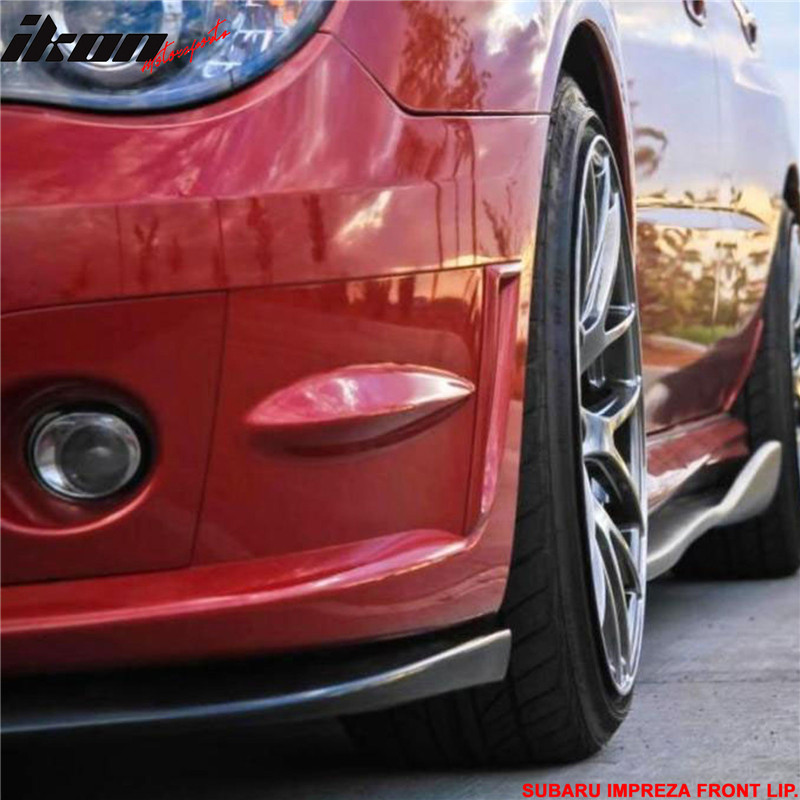 2006-2007 Subaru Impreza WRX STI S204 Front Bumper Lip Spoiler Splitter ...