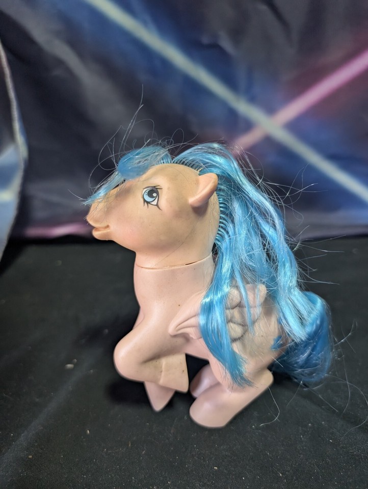 Vintage 1983 My Little Pony Sprinkles Pegasus G1 First Gen MLP Blue ...