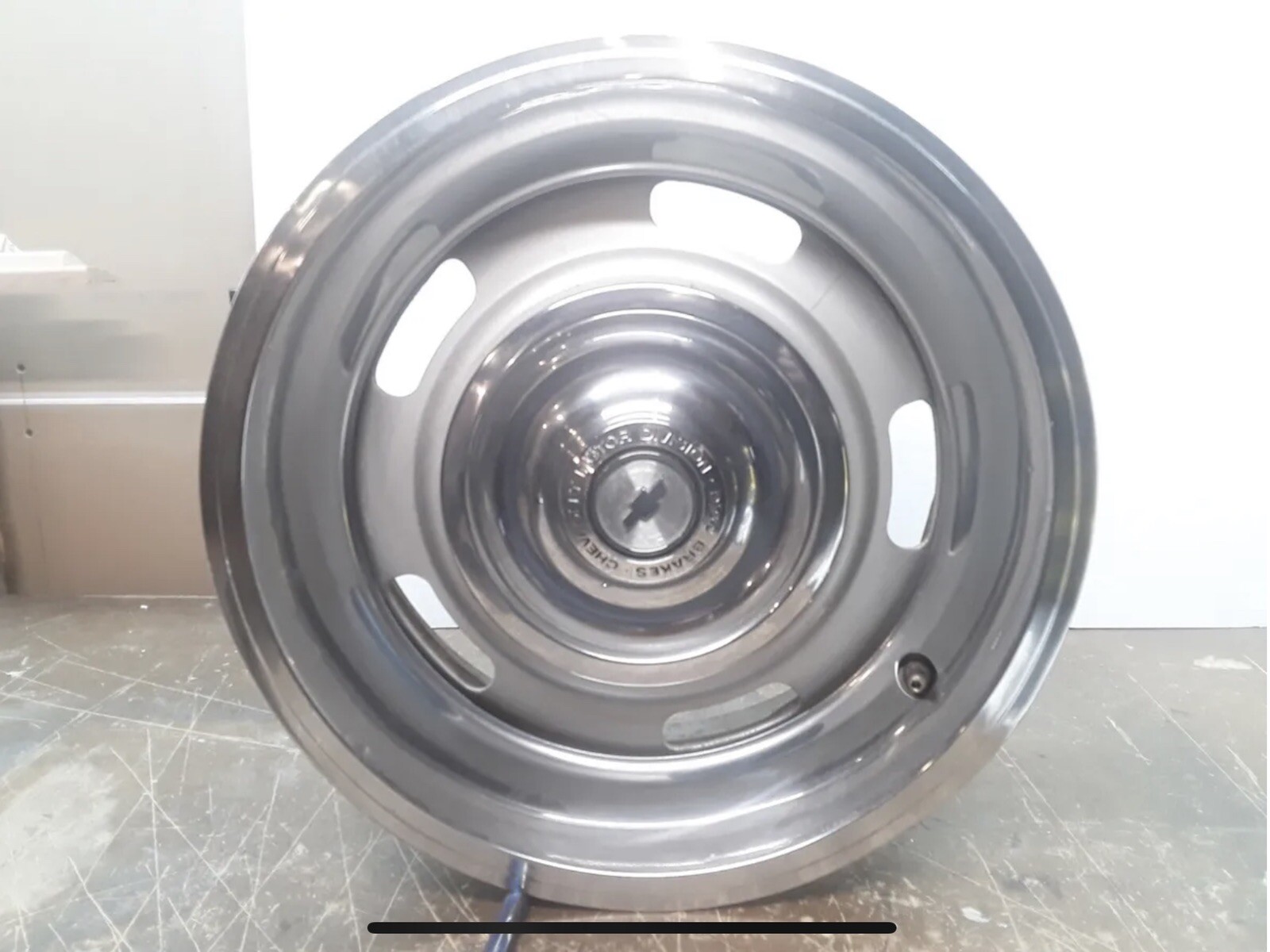 Original 1967 Corvette 15X6 Rally Wheels 2/67 Date Code Kelsey Hays ...