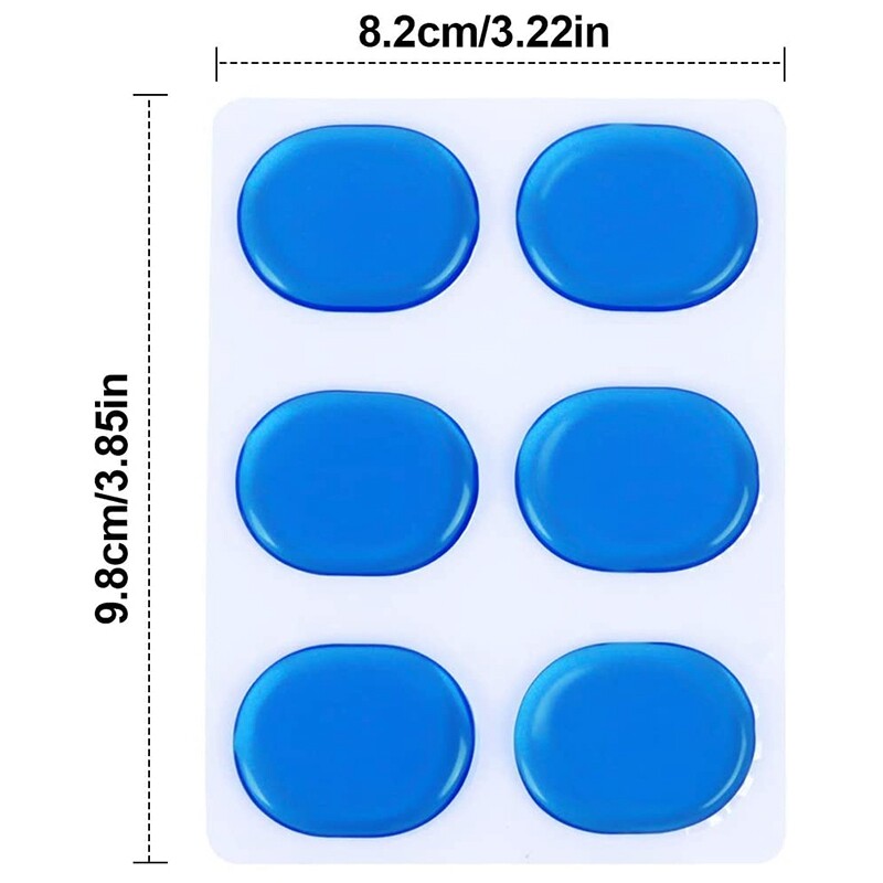 24 Pcs Silicone Drum Damper Pads, Drum Snare Mute Pad Soft Drum Damper ...