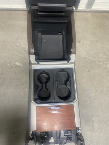 FORD F150 F250 F350 KING RANCH CENTER CONSOLE 2015 2016 2017 2018 2019 ...