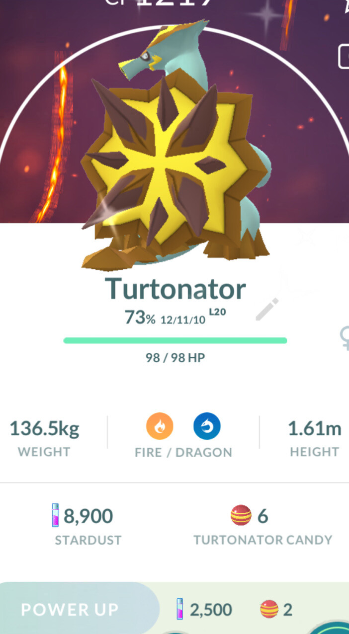 Pokemon Shiny Turtonator Registered Or 30 Days Safe & Fast! | eBay