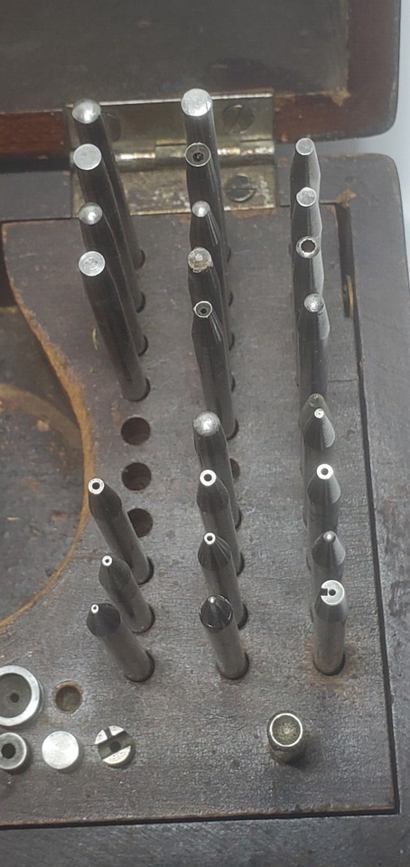 VINTAGE K&D KENDRICK & DAVIS SPECIAL STAKING SET WATCHMAKER CLOCK MAKER ...