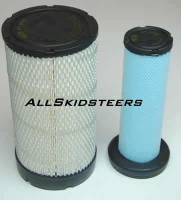For Bobcat Engine Air Filter Set 6698057 6698058 SKID STEER S160 S185 ...