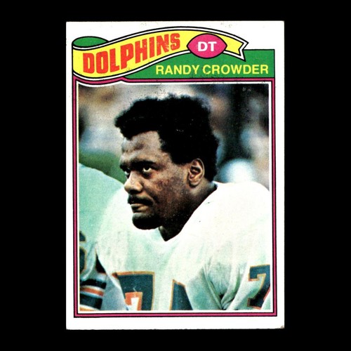 Randy Crowder 1977 Topps Rookie Miami Dolphins #194 R324D 37 | eBay
