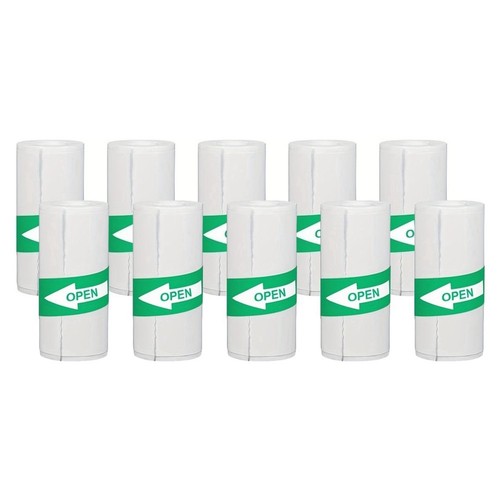 10pcs Thermal Printer Sticker Self-Adhesive Labels Black & White for ...