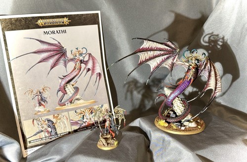 Warhammer Age Of Sigmar Morathi, Skilled Painted Model Fantasy Hobby ...