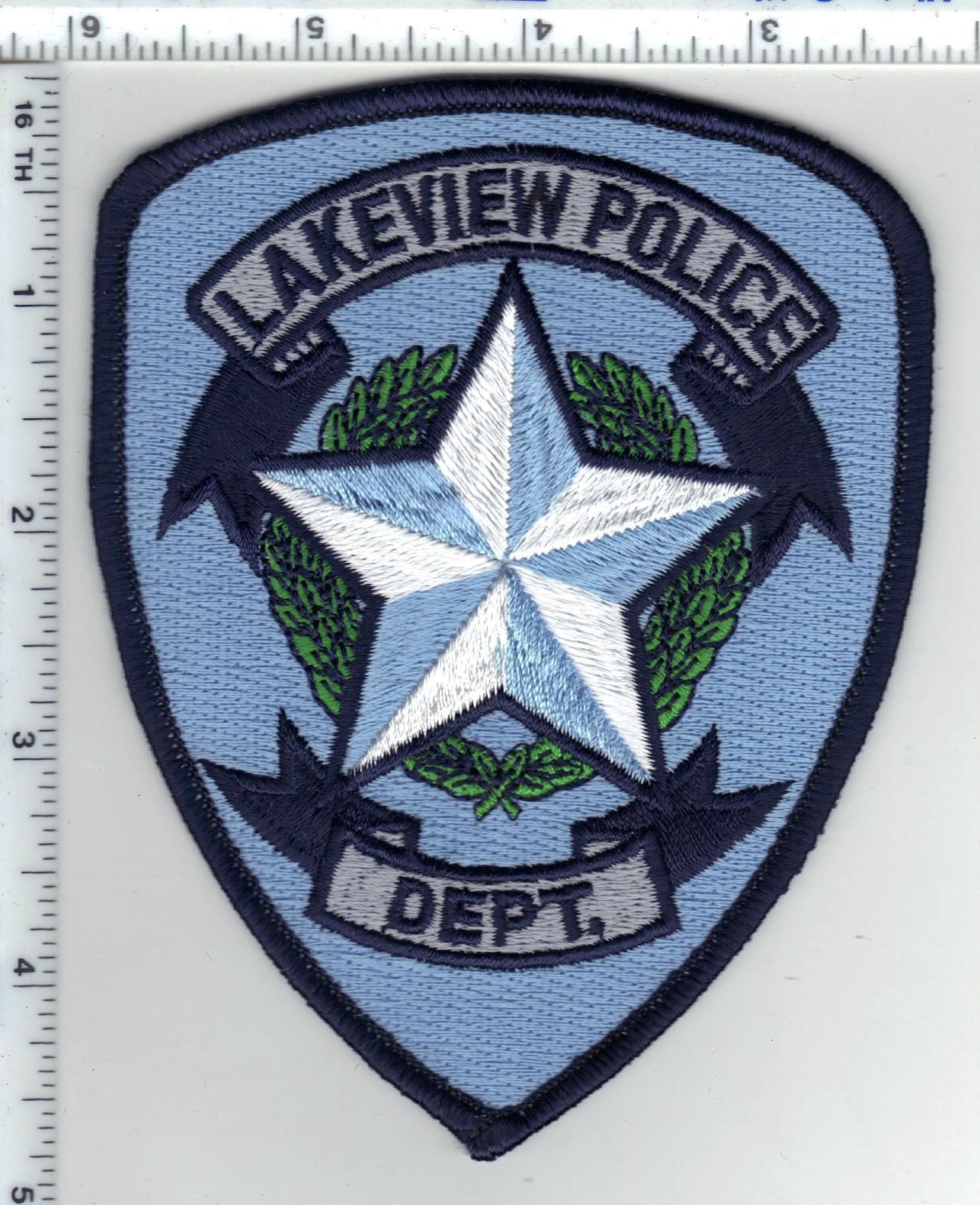 Lakeview Police (Texas) Shoulder Patch from the 1980's | eBay