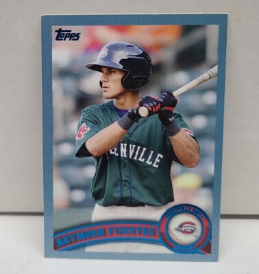 REYMOND FUENTES 2011 Topps Pro Debut BLUE /309 ~ PADRES ~ ROYALS ...