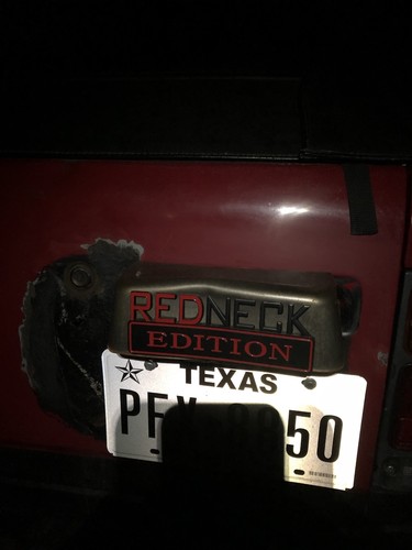 Solid Metal Redneck Edition Emblem Buick Door Fender Exterior Sign 3d ...