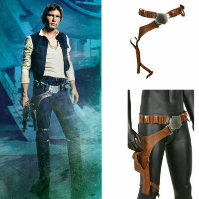 Han Solo Belt Gun Holster Halloween Costume Updated Vision Cosplay ...